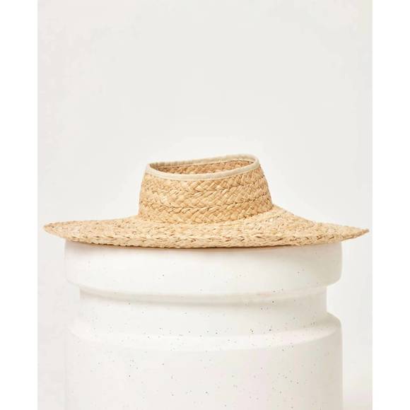 l*space | Accessories | New Lspace Samira Visor In Natural | Poshmark